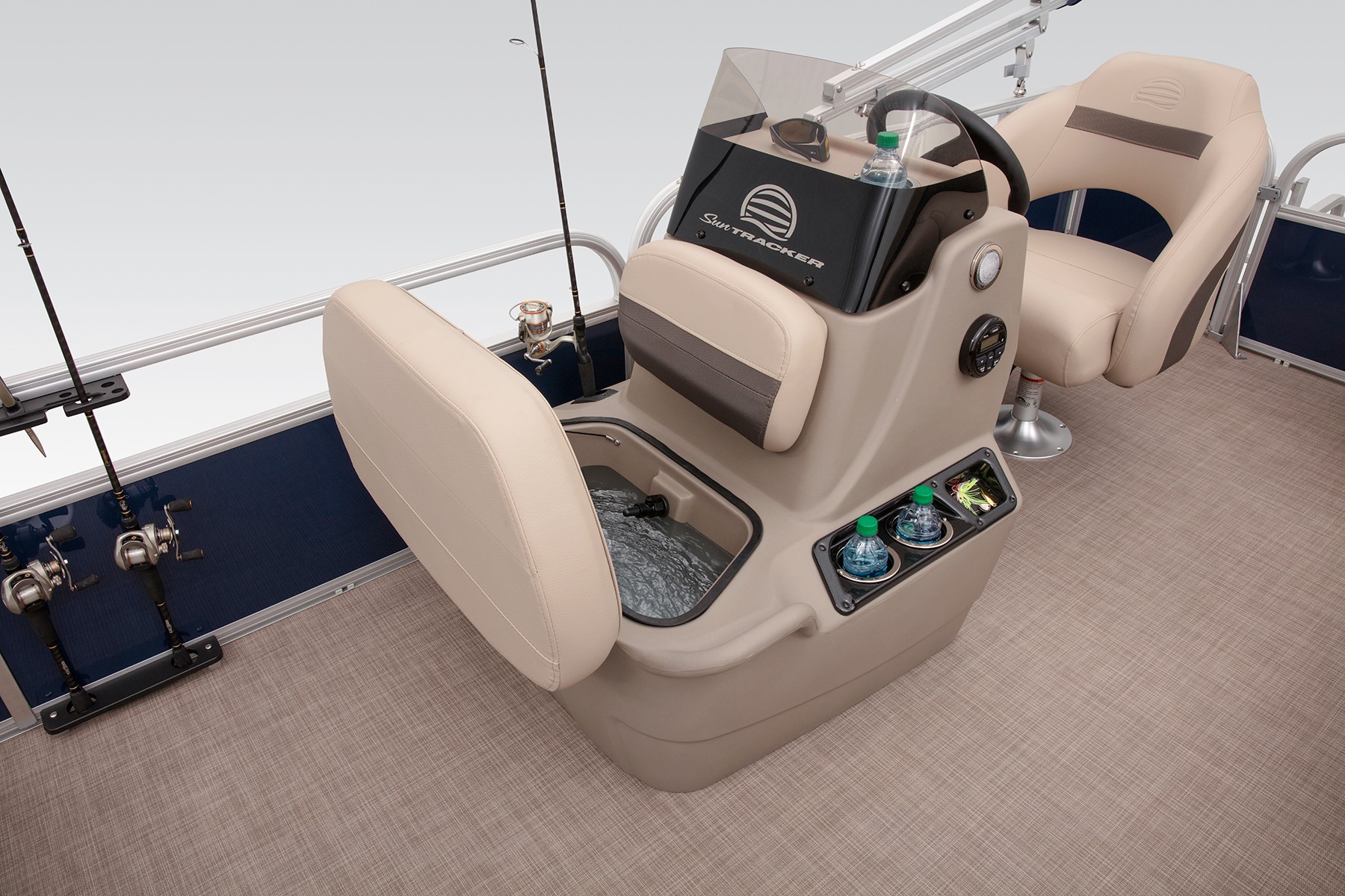 BASS BUGGY 16 XL Select - SUN TRACKER Fishing Pontoon Boat