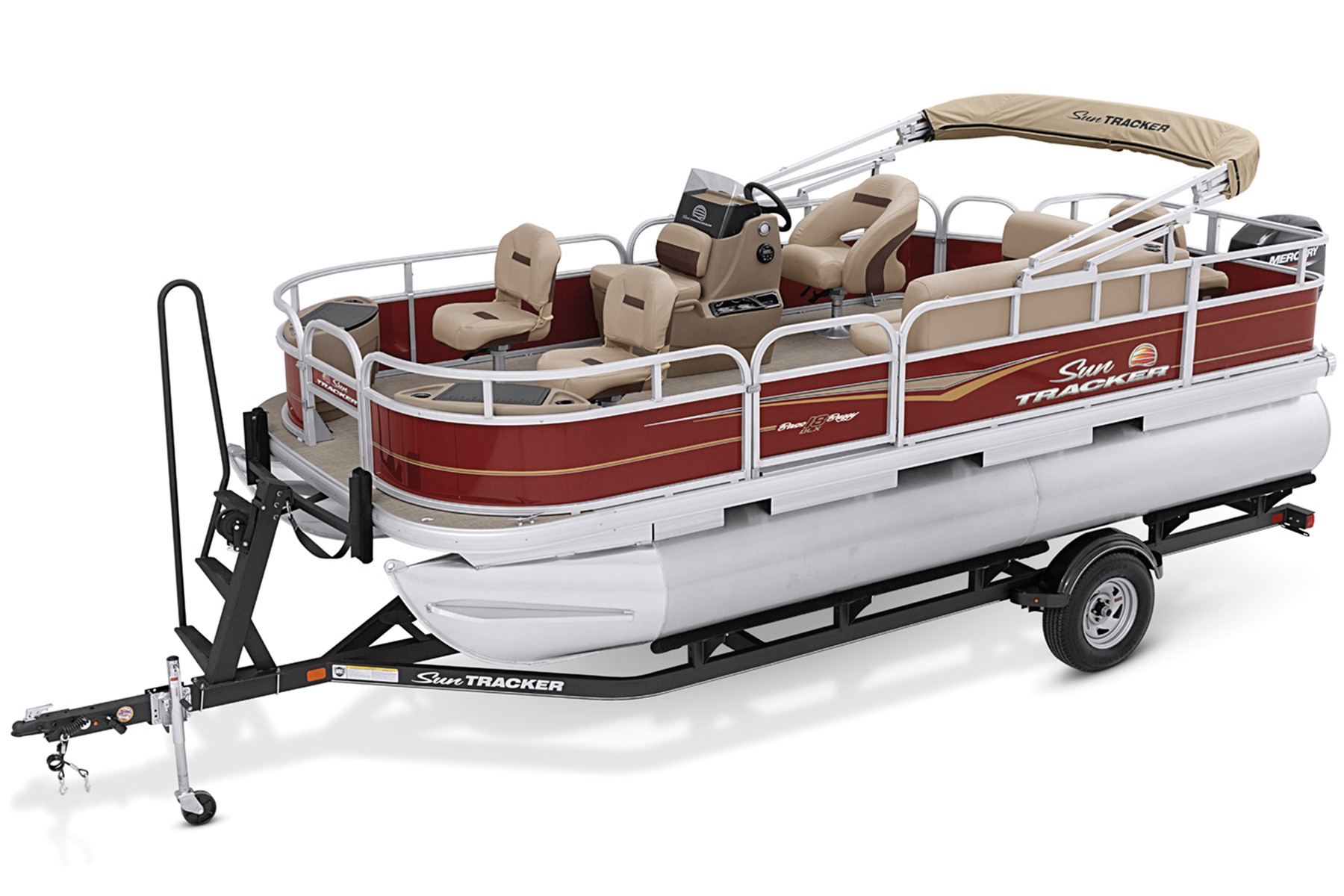 BASS BUGGY 18 DLX - SUN TRACKER Fishing Pontoon Boat