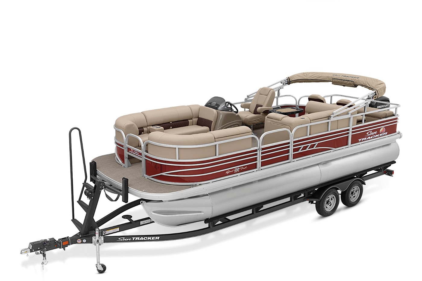 SPORTFISH 22 DLX - SUN TRACKER Fishing Pontoon