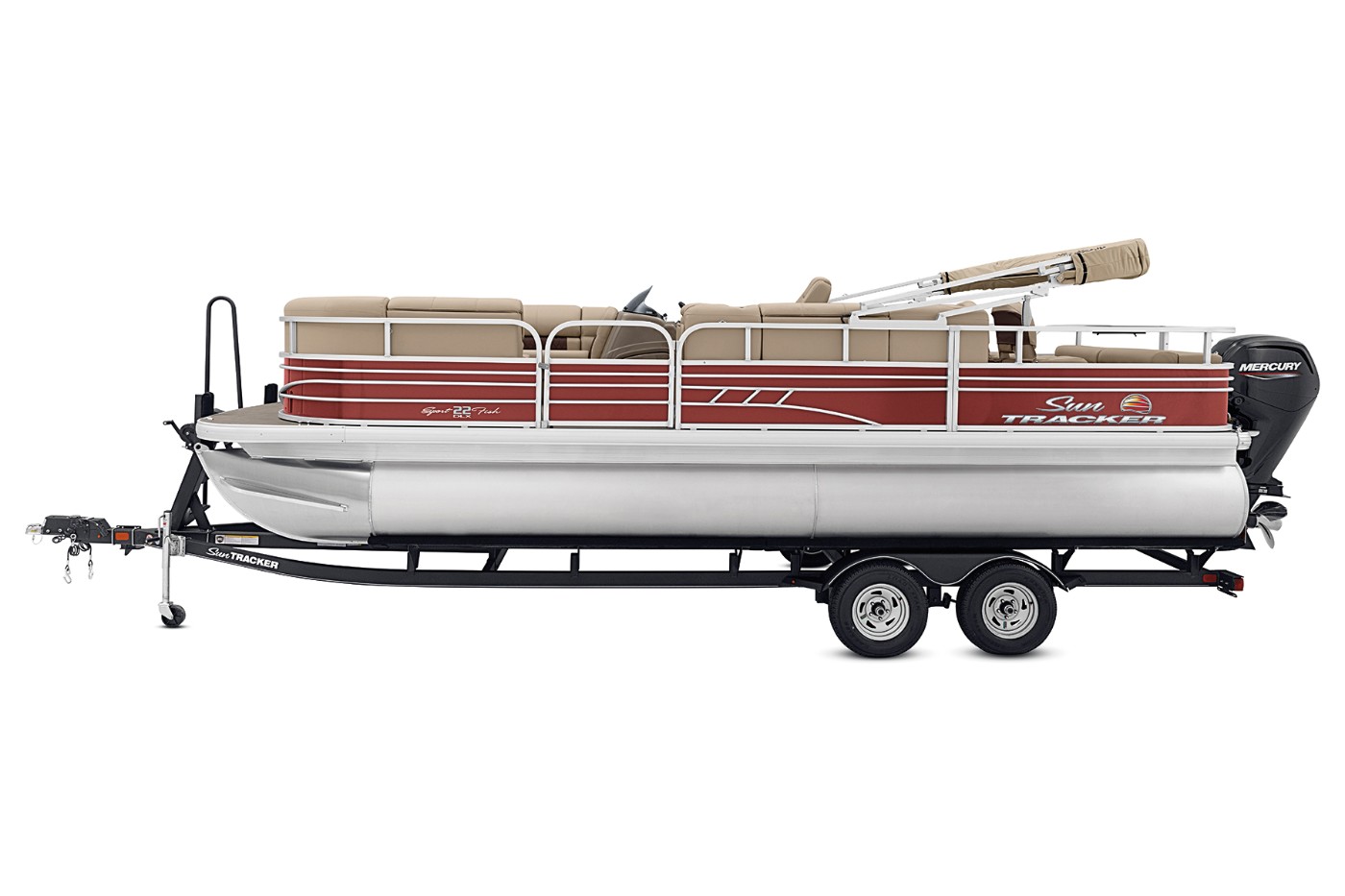 SPORTFISH 22 DLX - SUN TRACKER Fishing Pontoon