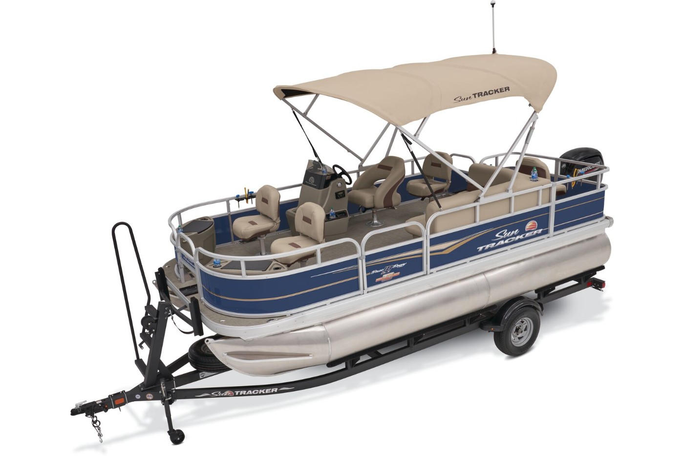 BASS BUGGY 18 DLX - SUN TRACKER Fishing Pontoon Boat