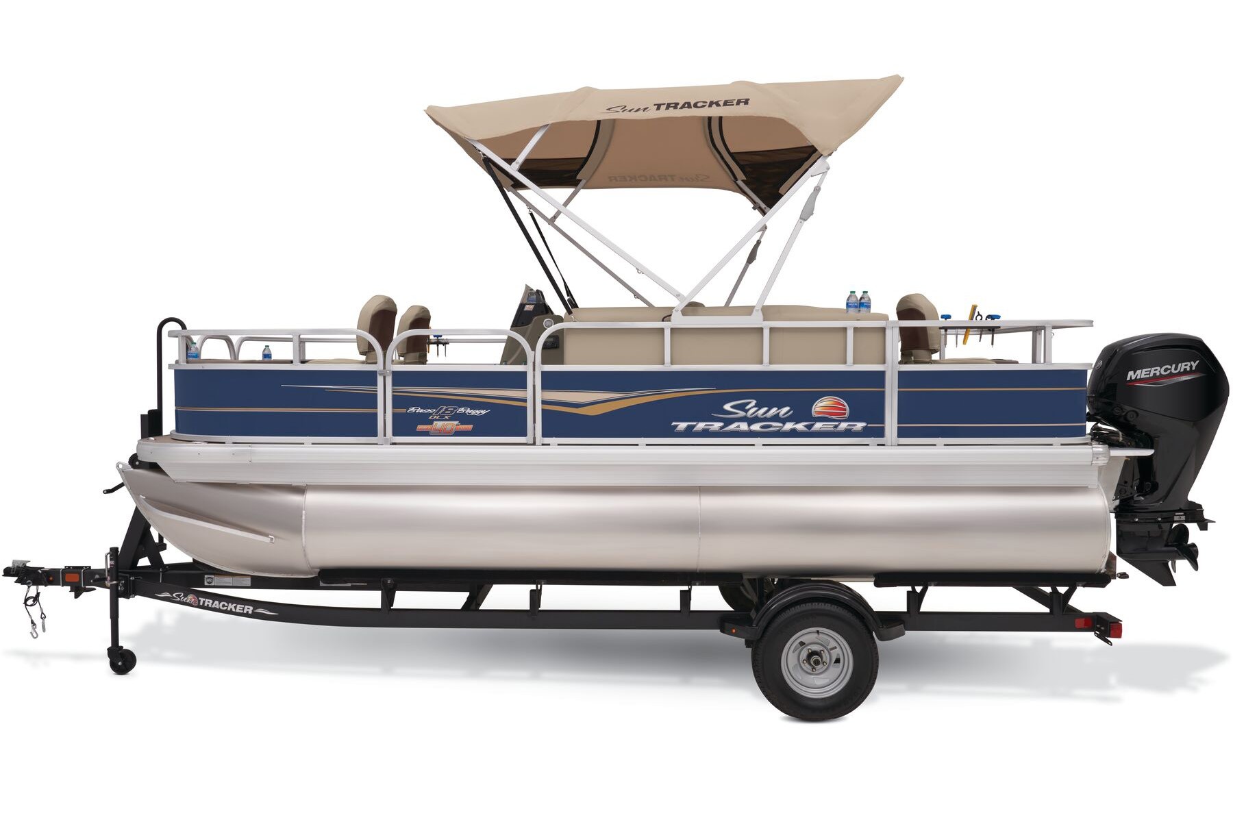 BASS BUGGY 18 DLX - SUN TRACKER Fishing Pontoon Boat
