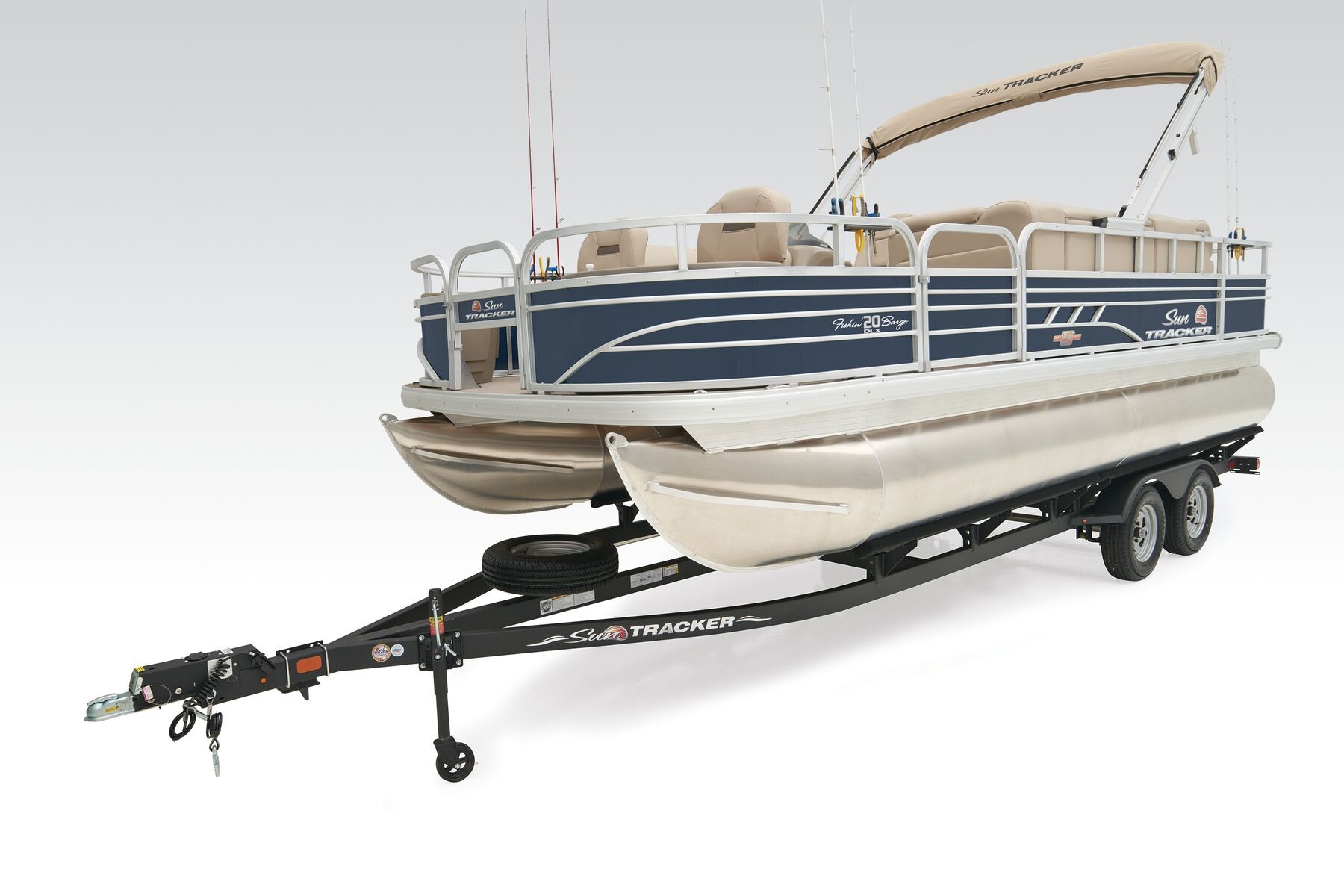 FISHIN' BARGE 20 DLX - SUN TRACKER Fishing Pontoon Boat