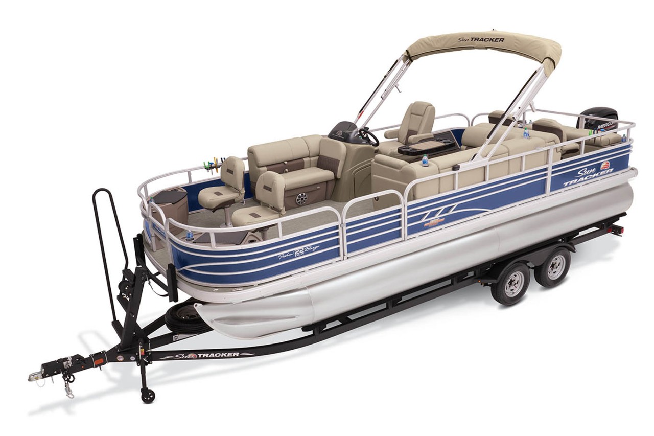 FISHIN' BARGE 22 DLX - SUN TRACKER Fishing Pontoon Boat