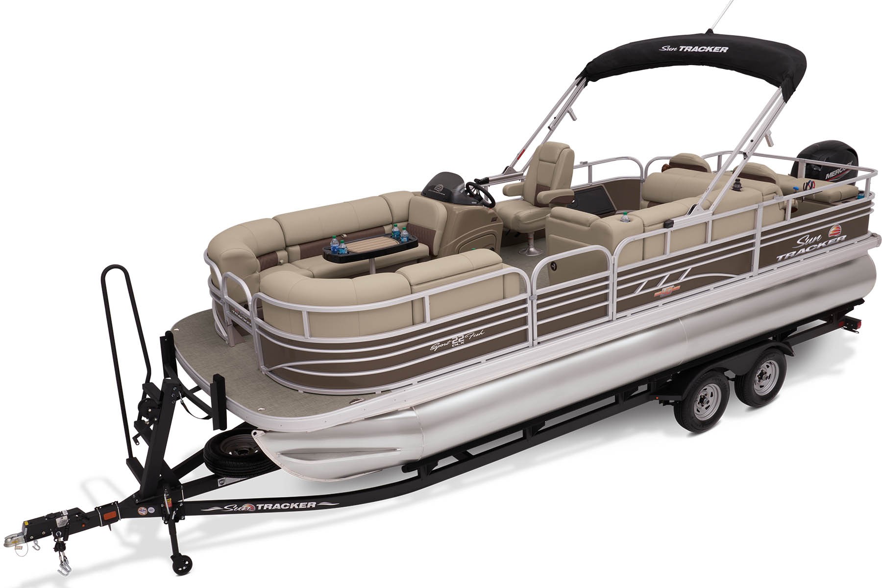 SPORTFISH 22 DLX - SUN TRACKER Fishing Pontoon