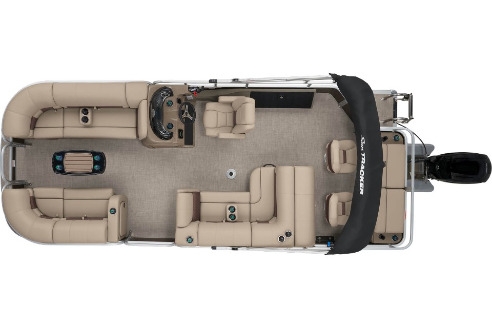 SPORTFISH 22 DLX - SUN TRACKER Fishing Pontoon