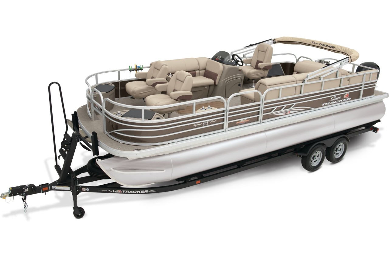 SPORTFISH 24 XP3 - SUN TRACKER Fishing Pontoon Boat