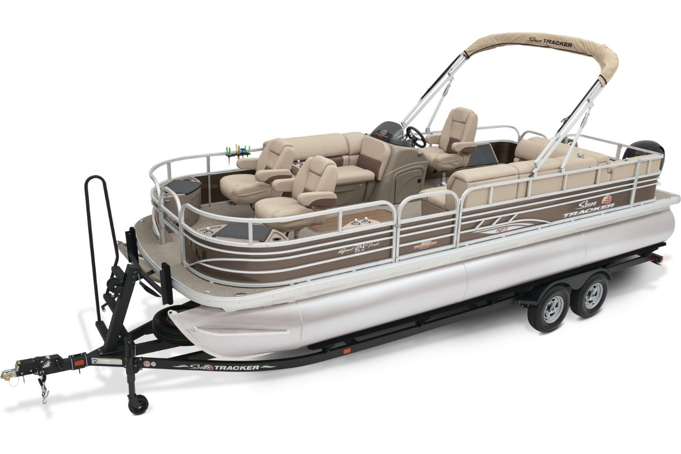 SPORTFISH 24 XP3 - SUN TRACKER Fishing Pontoon Boat