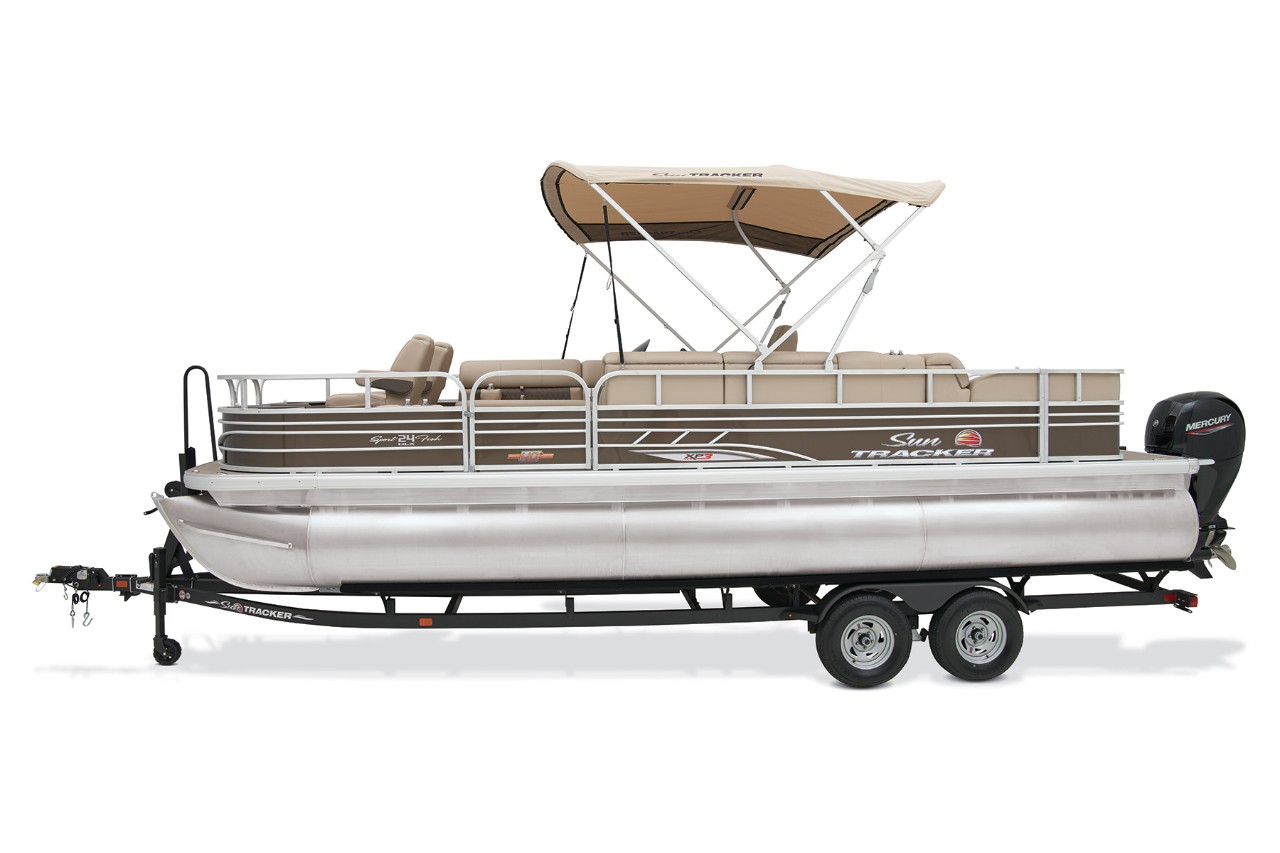 SPORTFISH 24 XP3 - SUN TRACKER Fishing Pontoon Boat