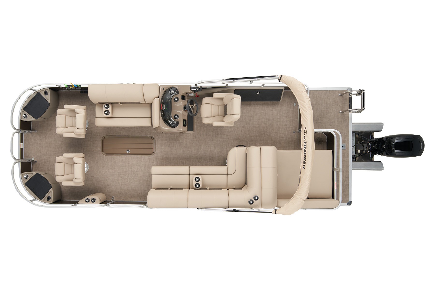 SPORTFISH 24 XP3 - SUN TRACKER Fishing Pontoon Boat