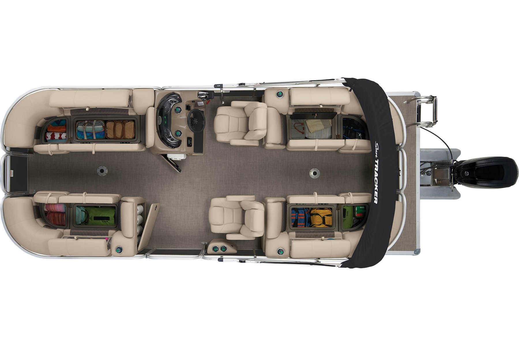 PARTY BARGE 22 DLX - SUN TRACKER Recreational Pontoon Boat