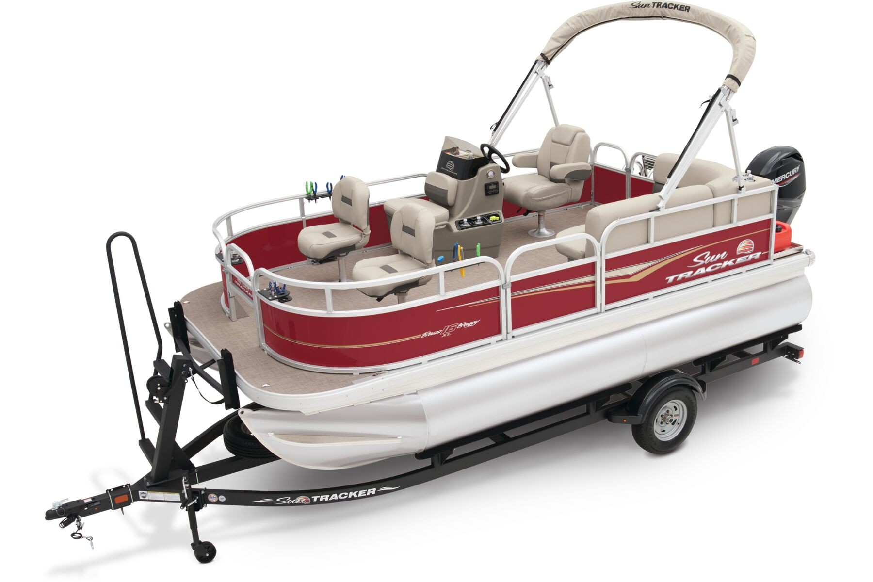 BASS BUGGY 16 XL Select | 18ft. 5in. Fishing Pontoon | SUN TRACKER