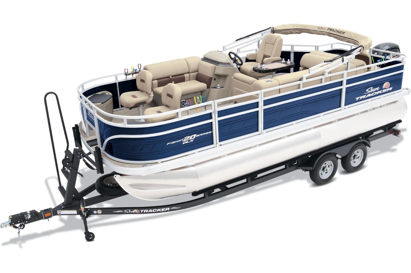 SUN TRACKER Build a Boat - Build and Price Fishing Pontoon Boats
