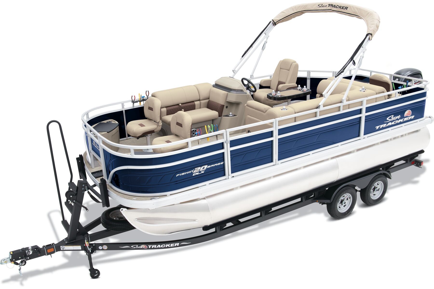 SUN TRACKER Fishing & Recreational Pontoon Models | Complete 2024 Lineup