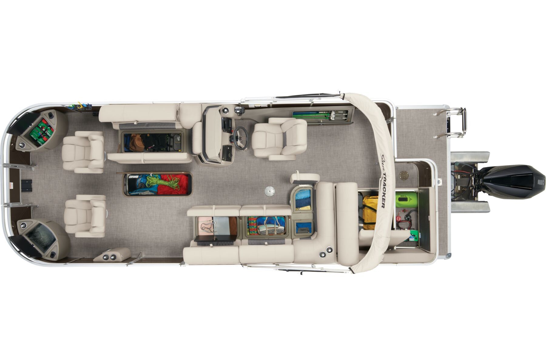 SUN TRACKER SPORTFISH 24 XP3 | 26ft. 2in. Fishing Pontoon