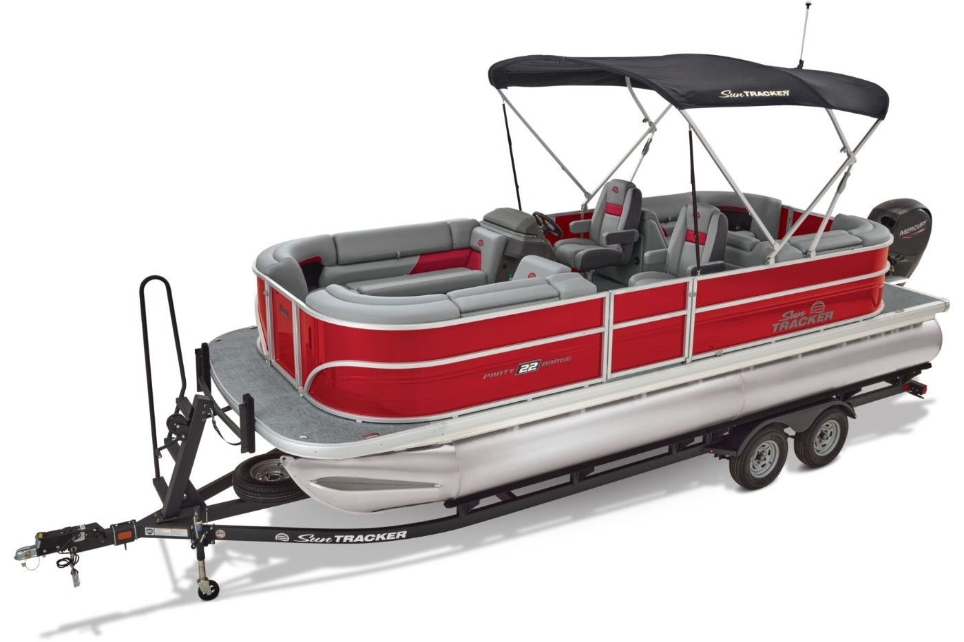 SUN TRACKER PARTY BARGE 22 DLX - 24ft. 2in. Recreational Pontoon