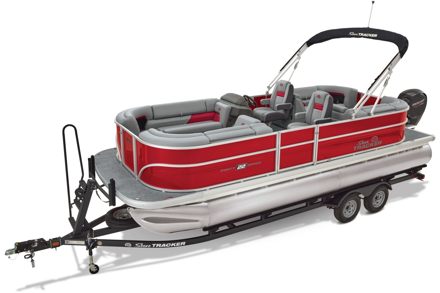 SUN TRACKER PARTY BARGE 22 DLX - 24ft. 2in. Recreational Pontoon